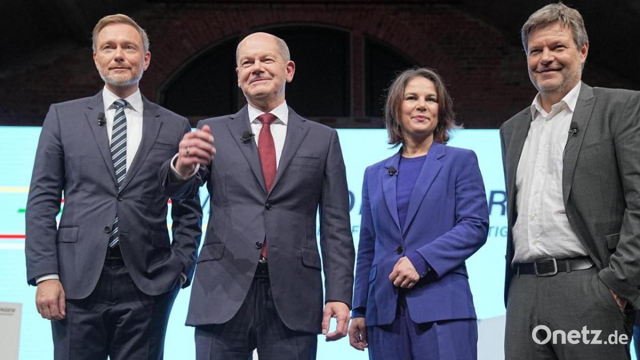 Koalitionsvertrag für Ampel-Regierung steht | Onetz