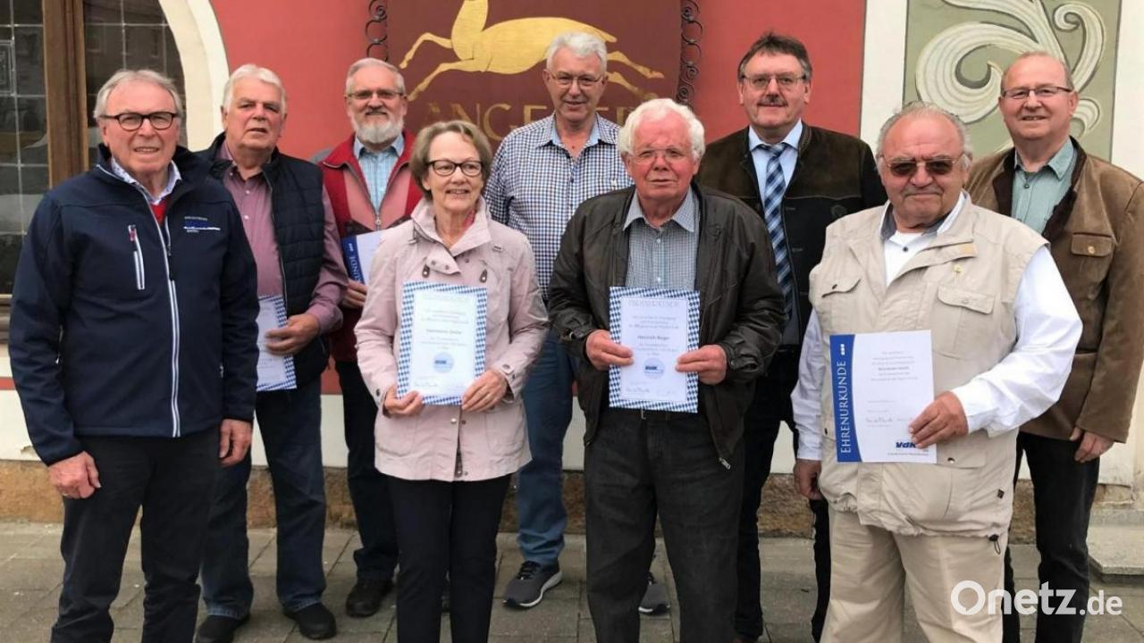 VdK-Ortsverband Vilseck ehrt treue Mitglieder | Onetz