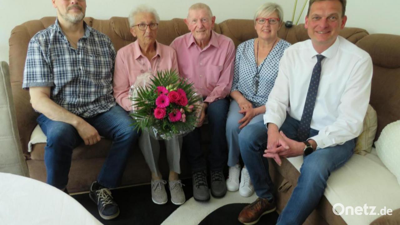 Ilse und Oskar Hirsch feiern Diamantene Hochzeit | Onetz