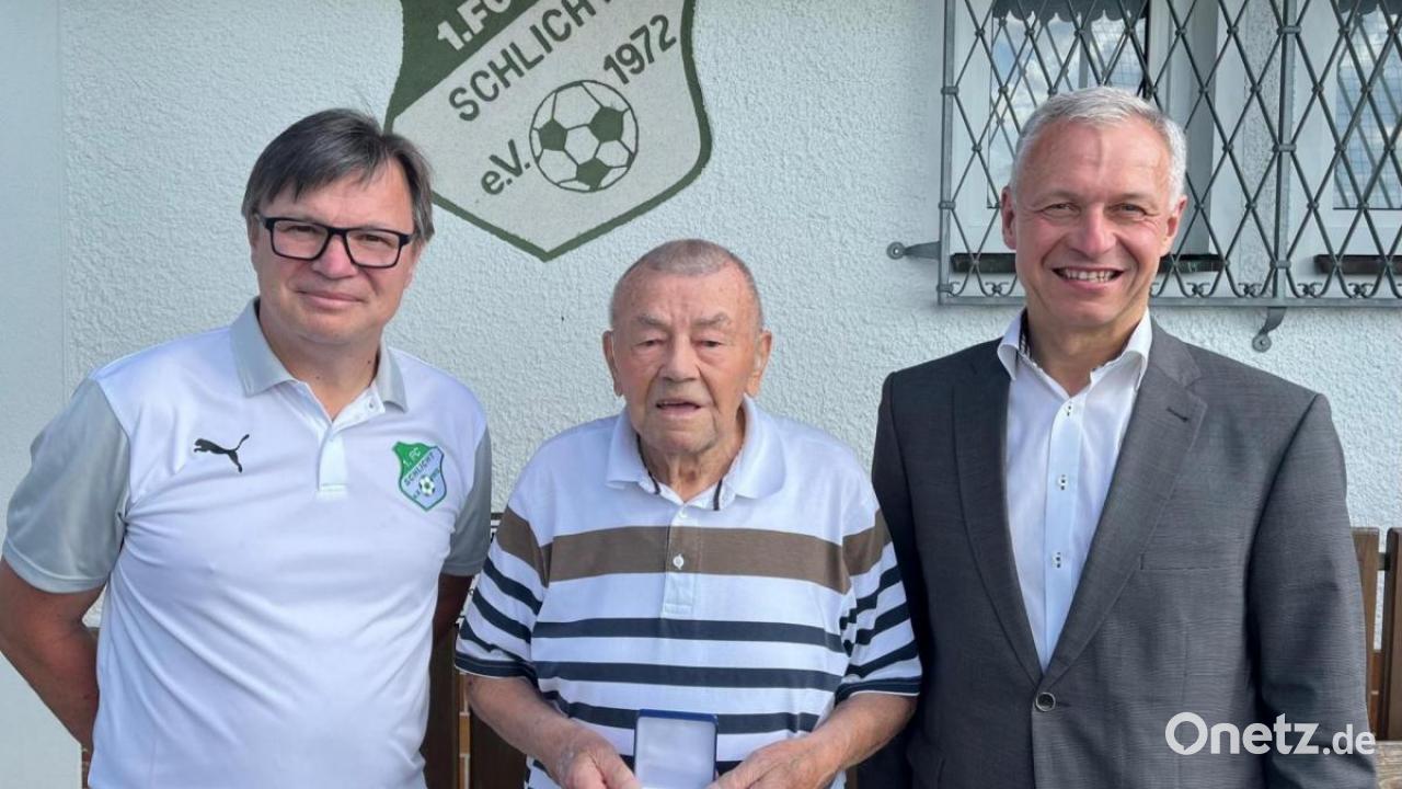 Michael Gradl aus Schlicht auch mit 95 Jahren noch ein begeisterter ...