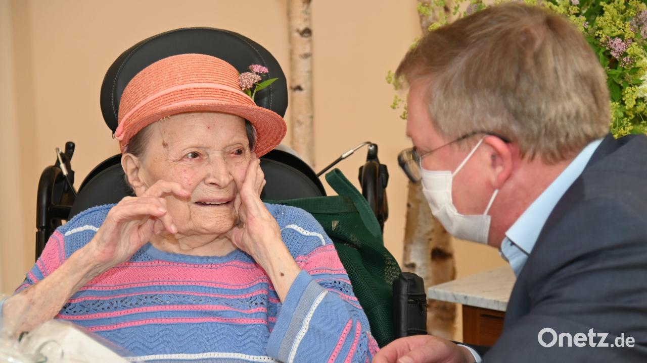 Maria Haas feiert ihren 100. Geburtstag in Amberg | Onetz