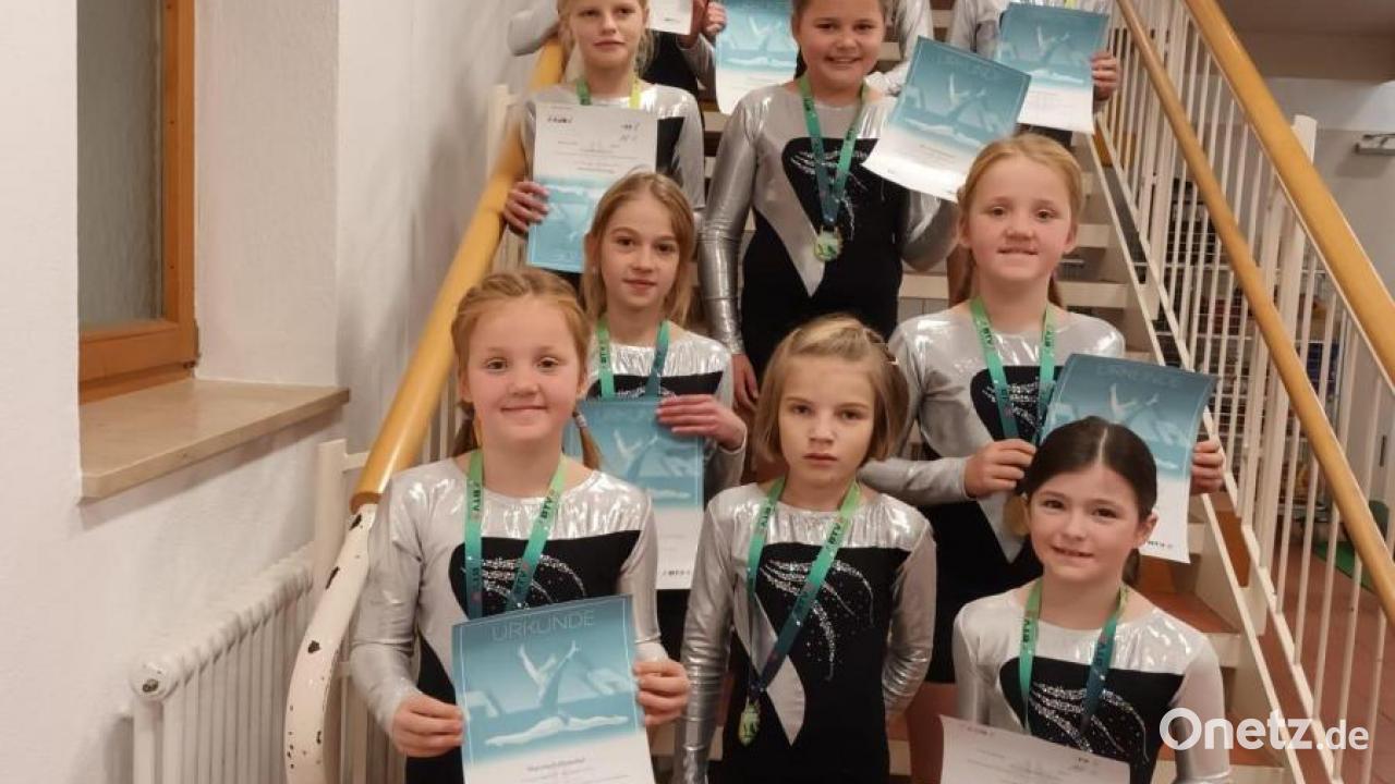 Turnerinnen der TSG Mantel-Weiherhammer beweisen Nervenstärke | Onetz