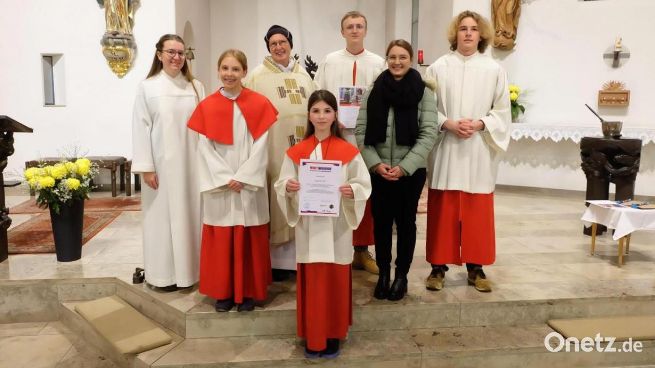 Neue Ministrantin in der Pfarrei Etzenricht | Onetz