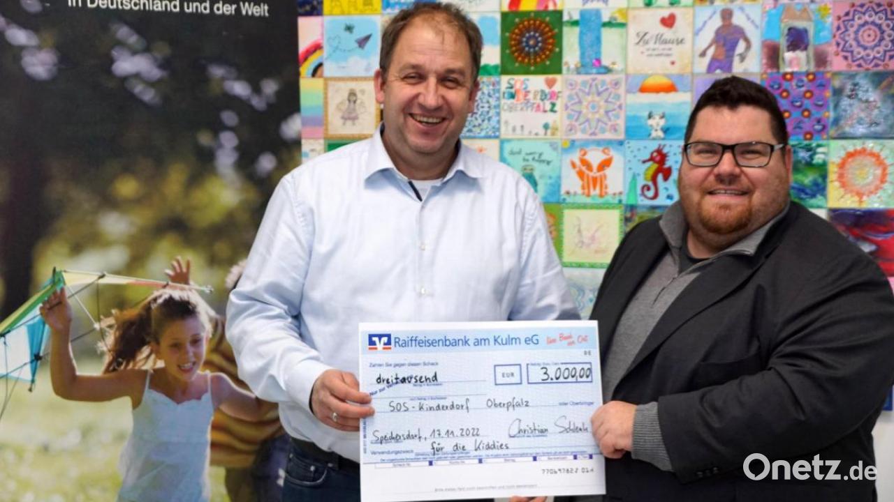 IT-Experten spenden 3000 Euro an SOS-Kinderdorf in Immenreuth | Onetz