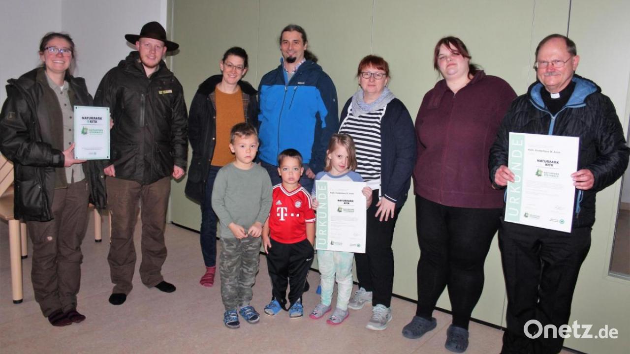 Waldecker Kinderhaus St. Anna jetzt eine "Naturpark-Kita" | Onetz