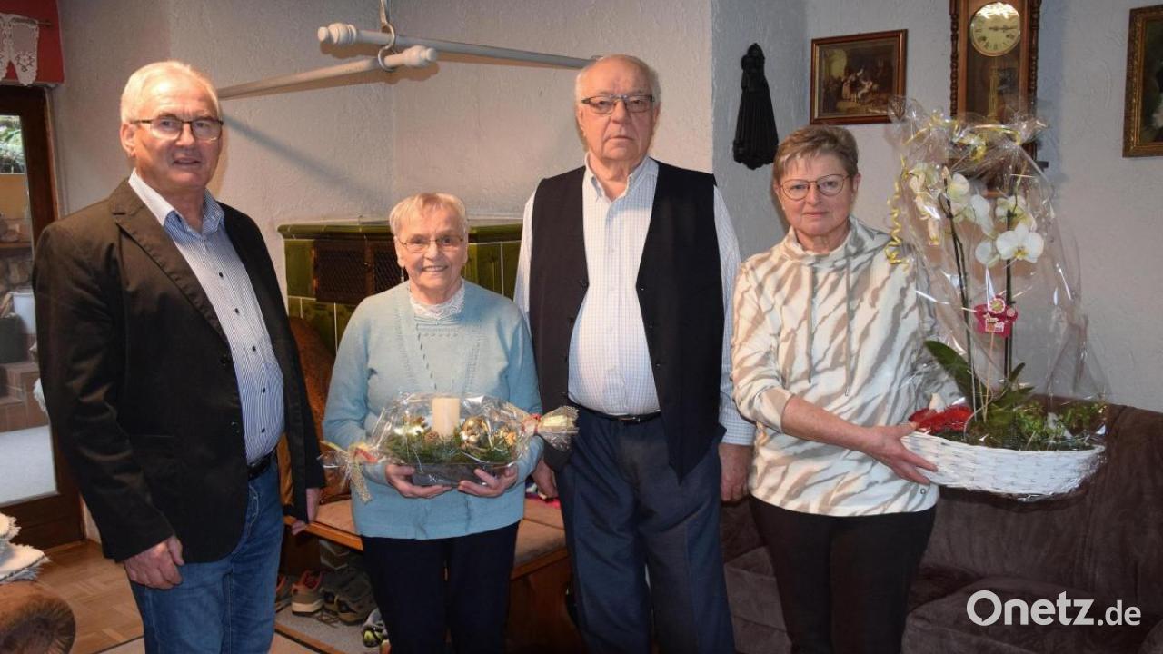 Barbara und Ludwig Hümmer aus Emhof feiern diamantene Hochzeit | Onetz