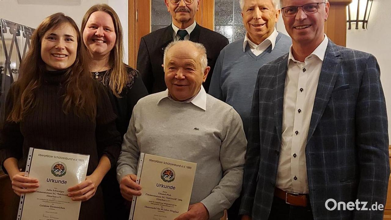 Hirschauer Zimmerstutzen ehren verdiente Mitglieder | Onetz