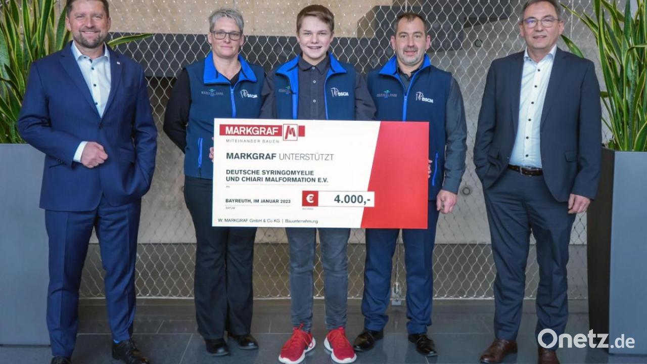 Bauunternehmen Markgraf spendet 20 000 Euro | Onetz