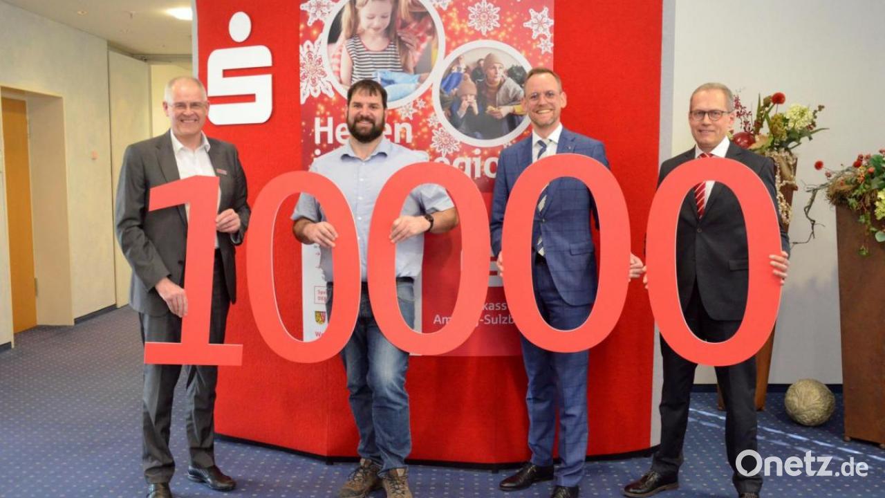 Sparkasse Amberg-Sulzbach überreicht 20.000 Euro an Diakonie und Kinderpalliativteam | Onetz