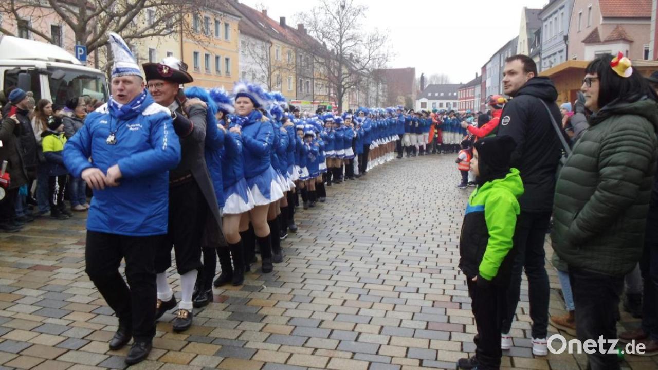 Närrischer Weltrekord in Hirschau: 1197 Maskierte bei größter Polonaise ...