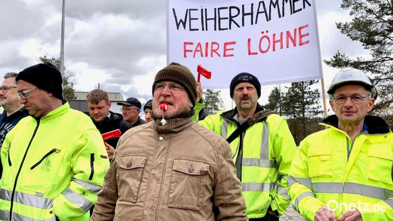 Arbeiter der Pilkington Weiherhammer fordern höhere Löhne | Onetz