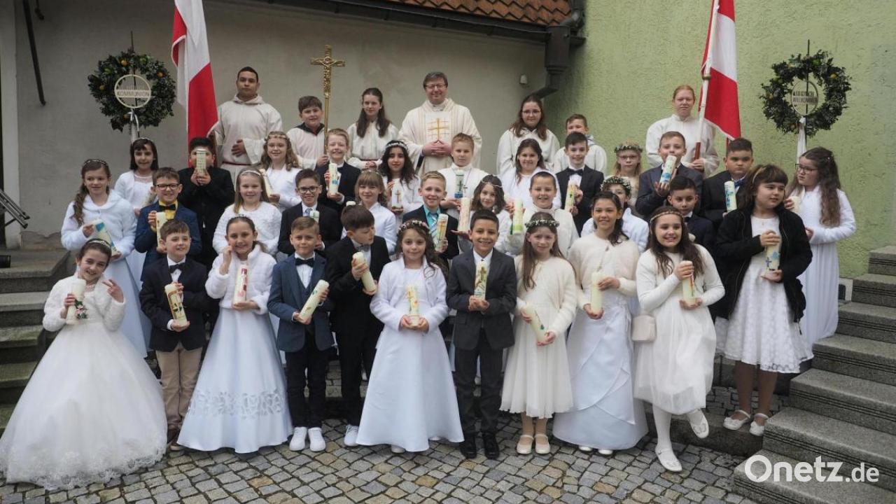 Erstkommunion in Pfarrei St. Johannes der Täufer Auerbach | Onetz