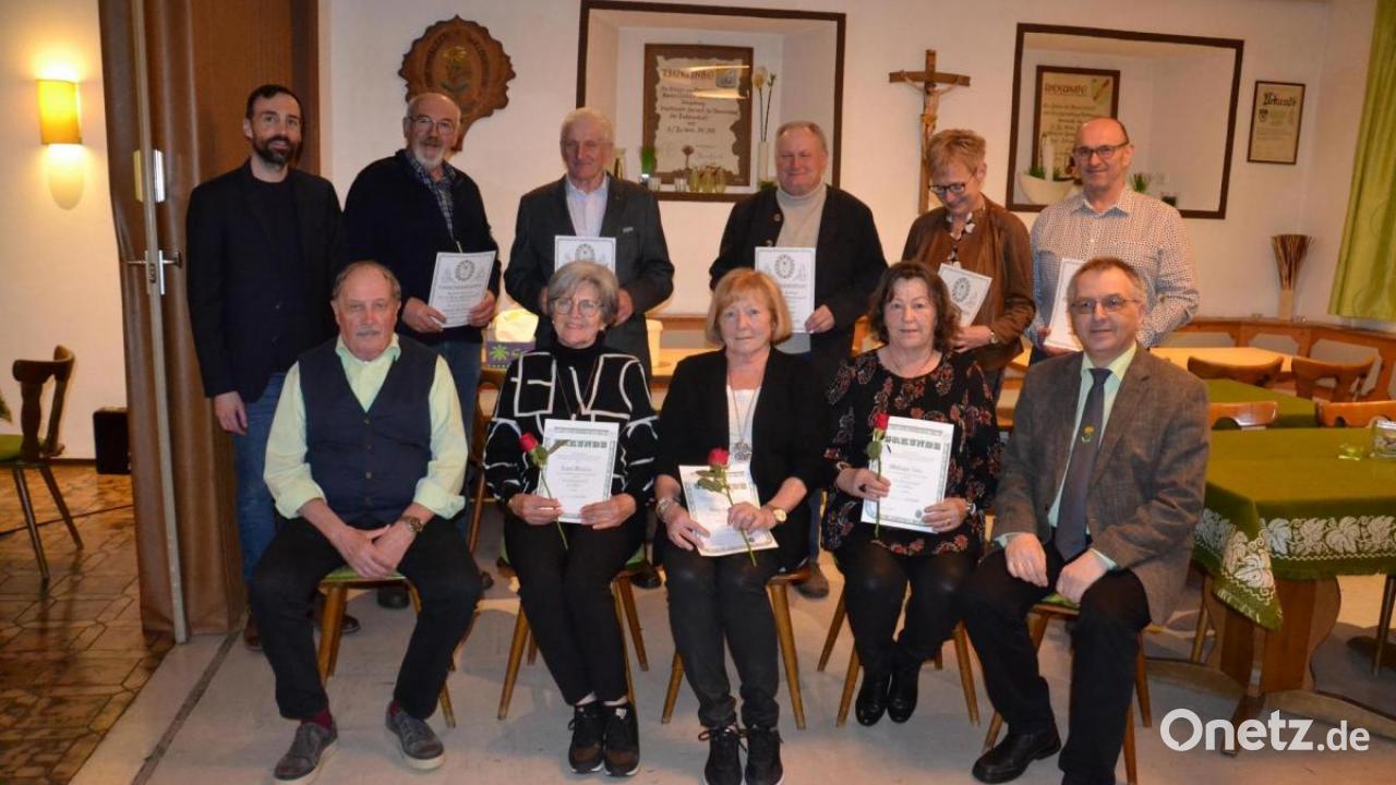 OWV Moosbach, ehrt treue und verdiente Mitglieder | Onetz