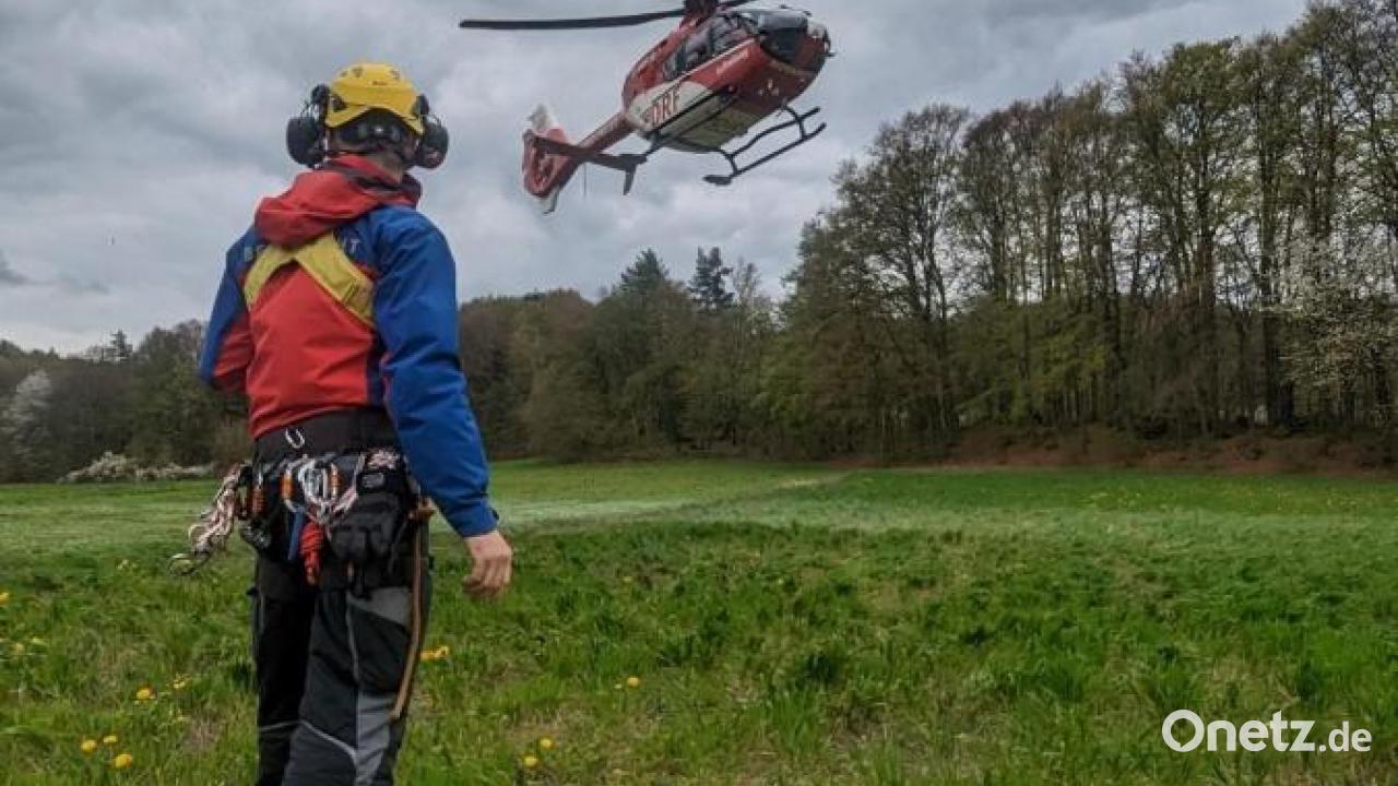 Klettersteiggeher stürzt am Höhenglücksteig ab: Rettungshubschrauber im Einsatz | Onetz