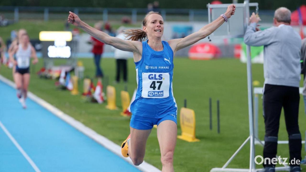 Domenika Mayer Deutsche Meisterin über die 10.000 Meter auf der Bahn ...