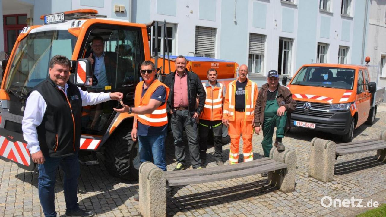 Neue Einsatzfahrzeuge für den Stadtbauhof Mitterteich | Onetz