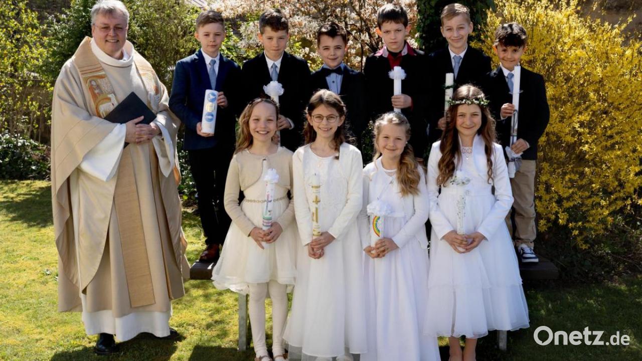 Oberbibracher und Vorbacher Kinder feiern Kommunion | Onetz