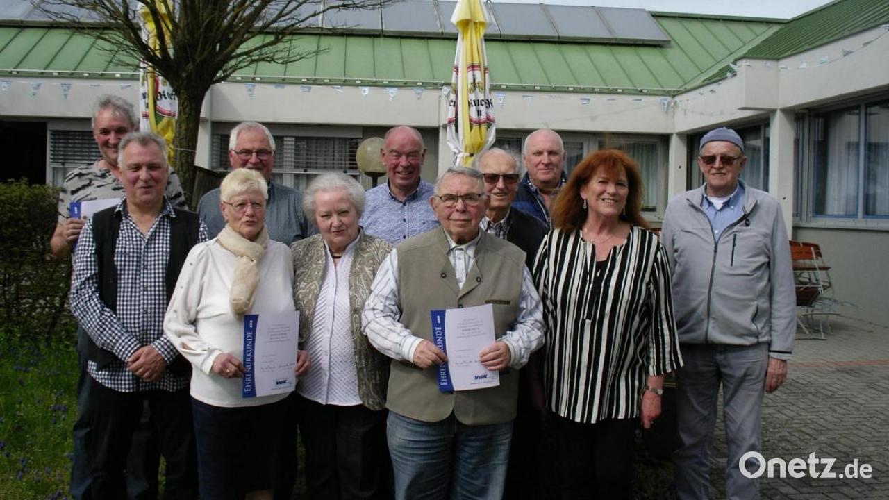 VdK Haselmühl ehrt langjährige Mitglieder | Onetz
