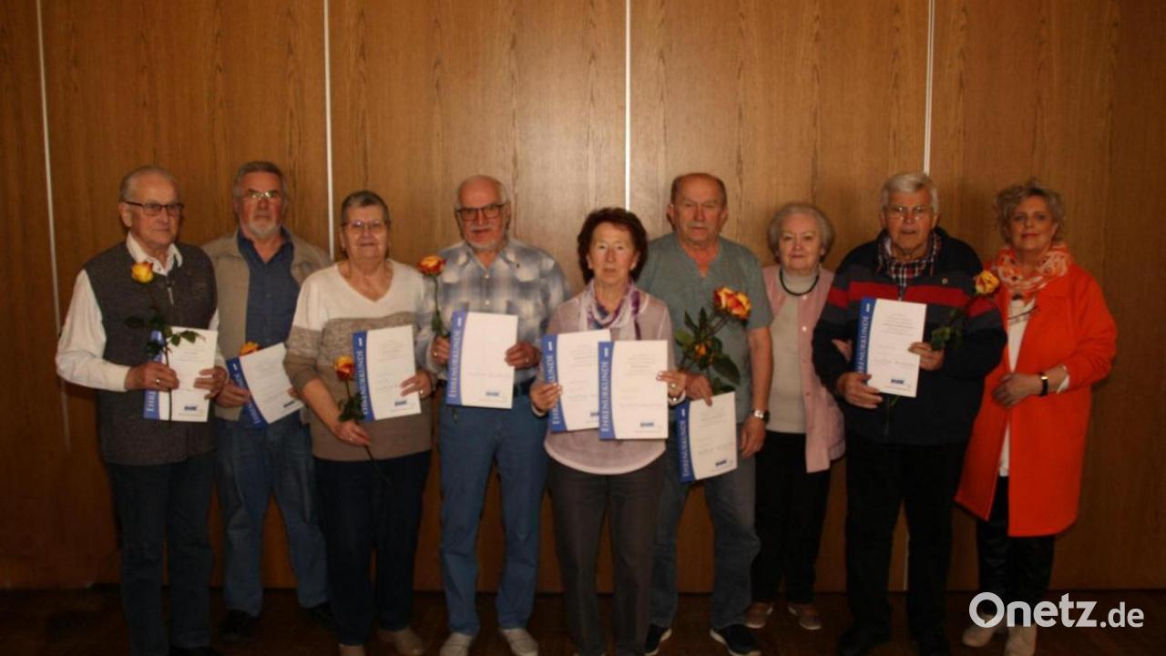 VdK Auerbach wählt neuen Vorstand und ehrt treue Mitglieder | Onetz