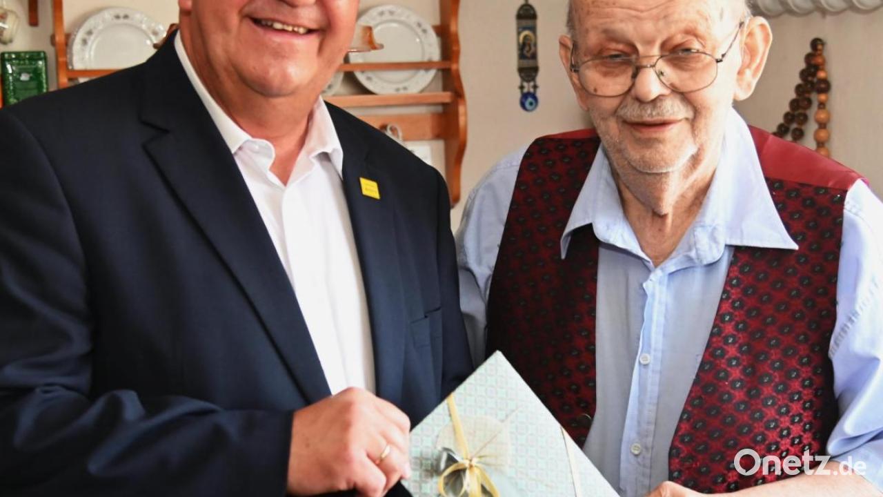 Josef Brunner aus Amberg feiert 90. Geburtstag | Onetz