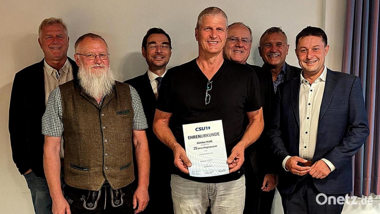 Ehrenabend bei der CSU Weiden-West | Onetz