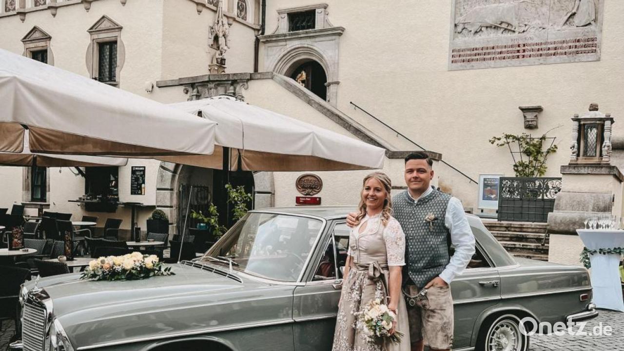 Julia Fischer und Sebastian Wolfinger versprechen sich ein Leben lang ...