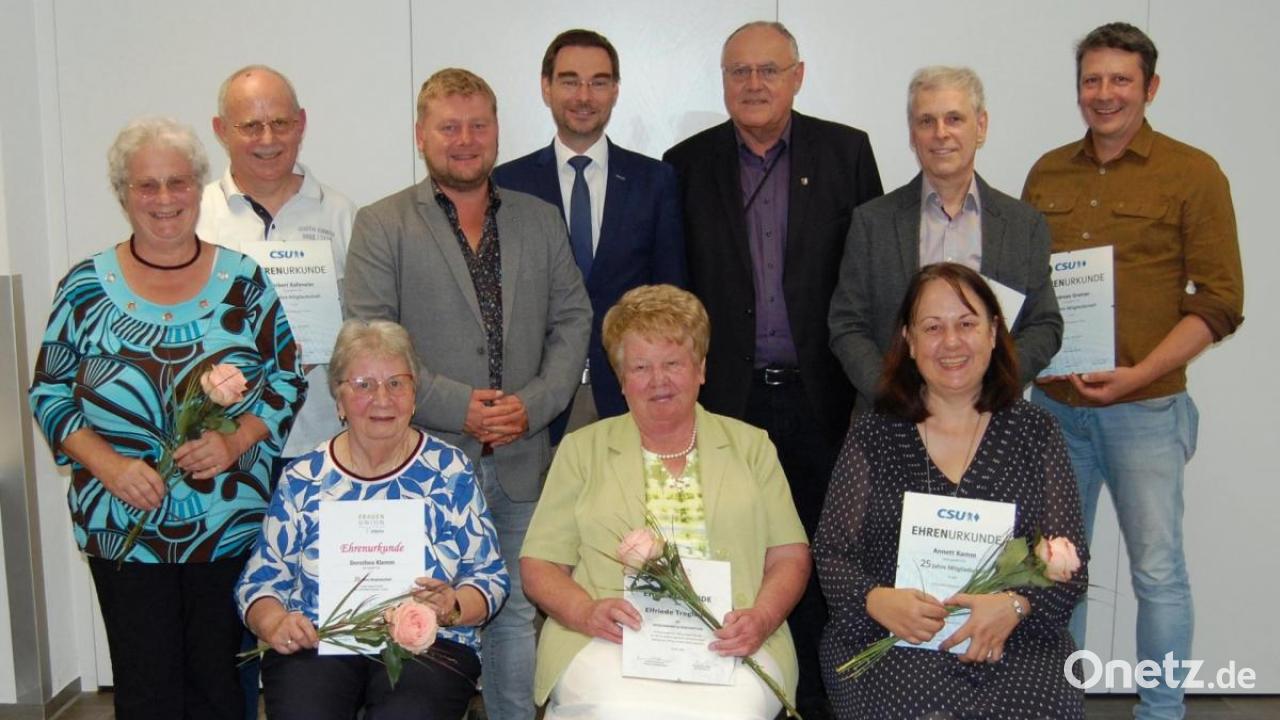 CSU und Frauen-Union Altenstadt/WN ehren treue Mitglieder | Onetz