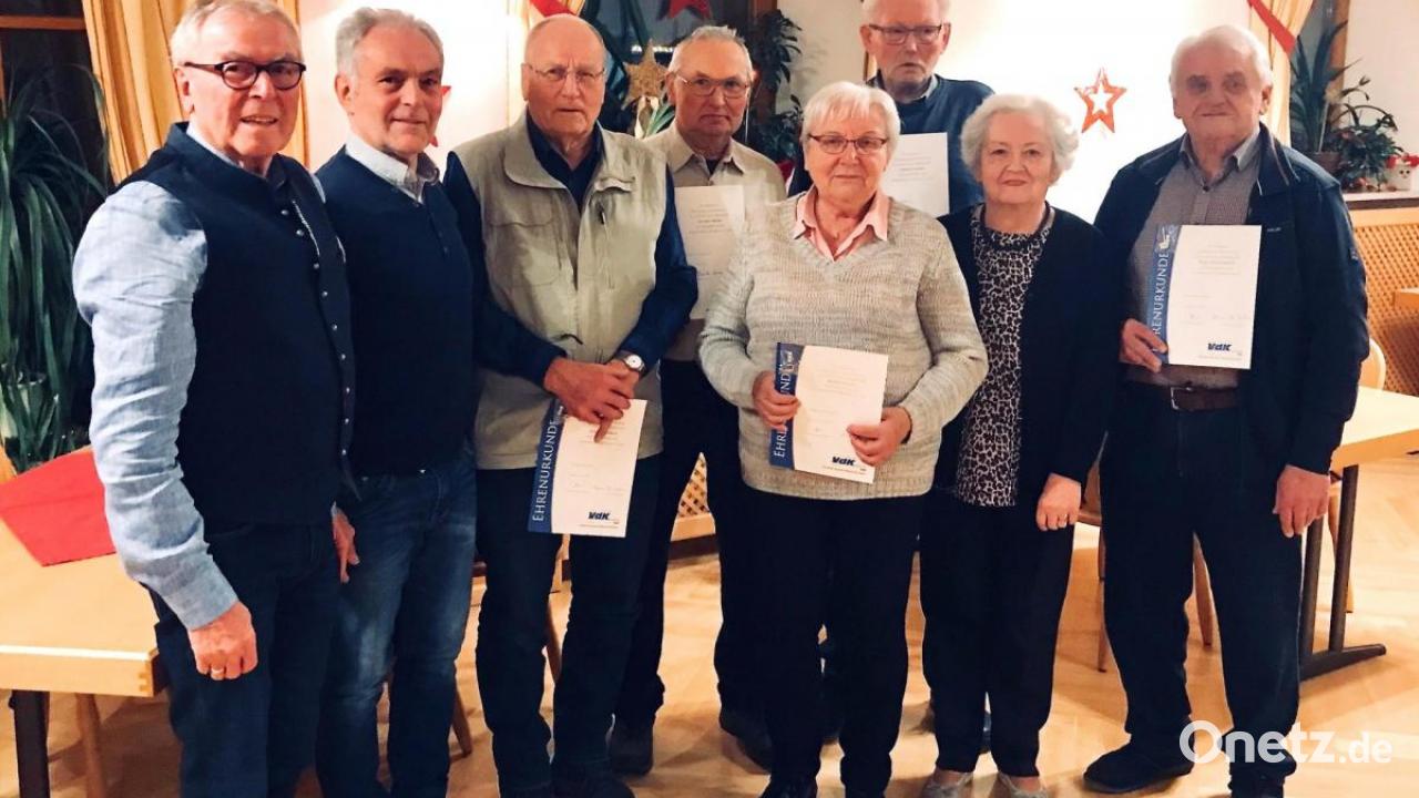 VdK Vilseck ehrt treue Mitglieder | Onetz
