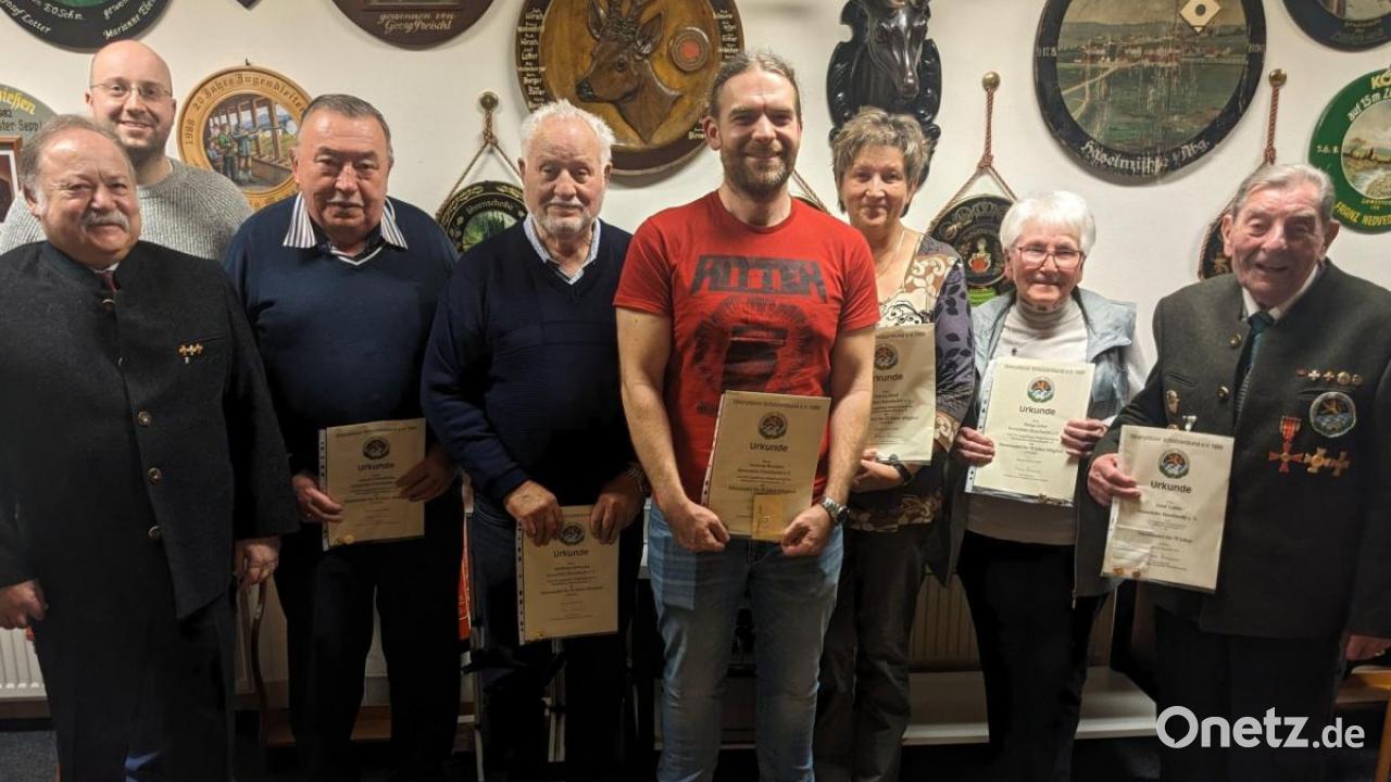 Freischütz Haselmühl zeichnet Mitglieder für ihre Treue aus | Onetz