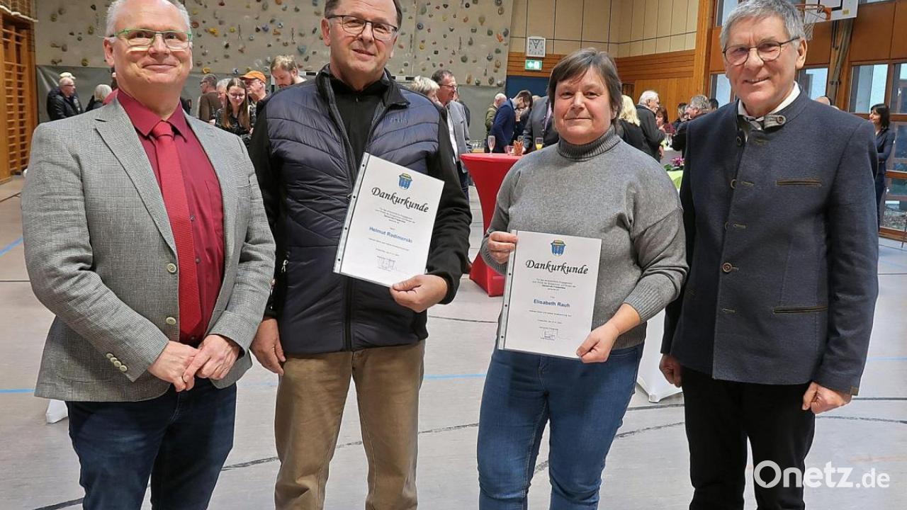 Friedenfels dankt Helmut Radimerski und Lisa Rauh mit Bürgermedaille ...