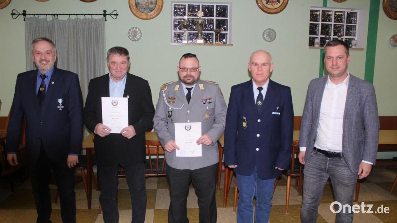 Ehrungen bei der Krieger- und Soldatenkameradschaft Ebnath | Onetz