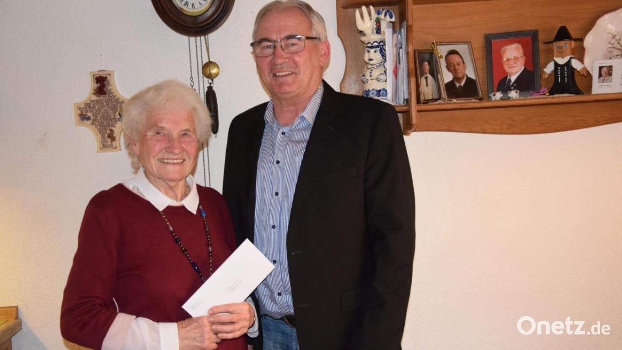 Mathilde Kolnhofer aus Schmidmühlen feiert 85. Geburtstag | Onetz