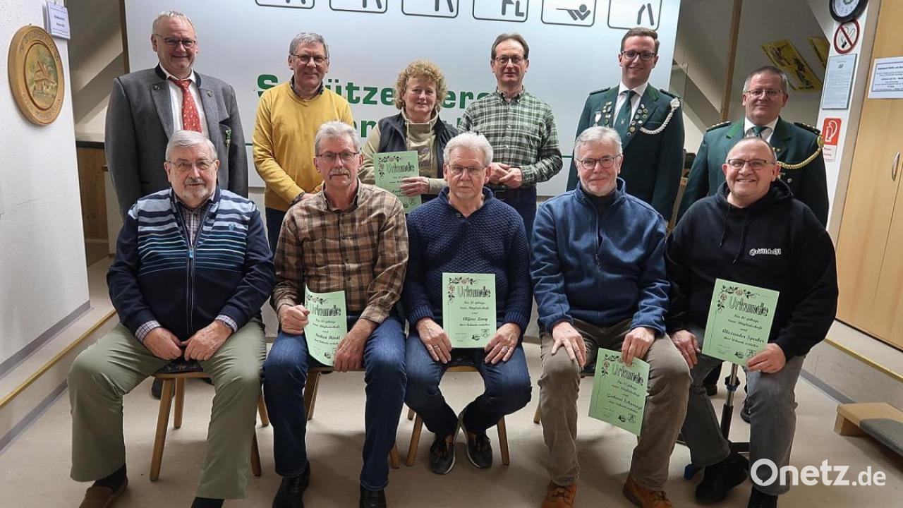 Schützenverein Frauenreuth zeichnet Mitglieder aus und vertraut weiter Vorstand | Onetz