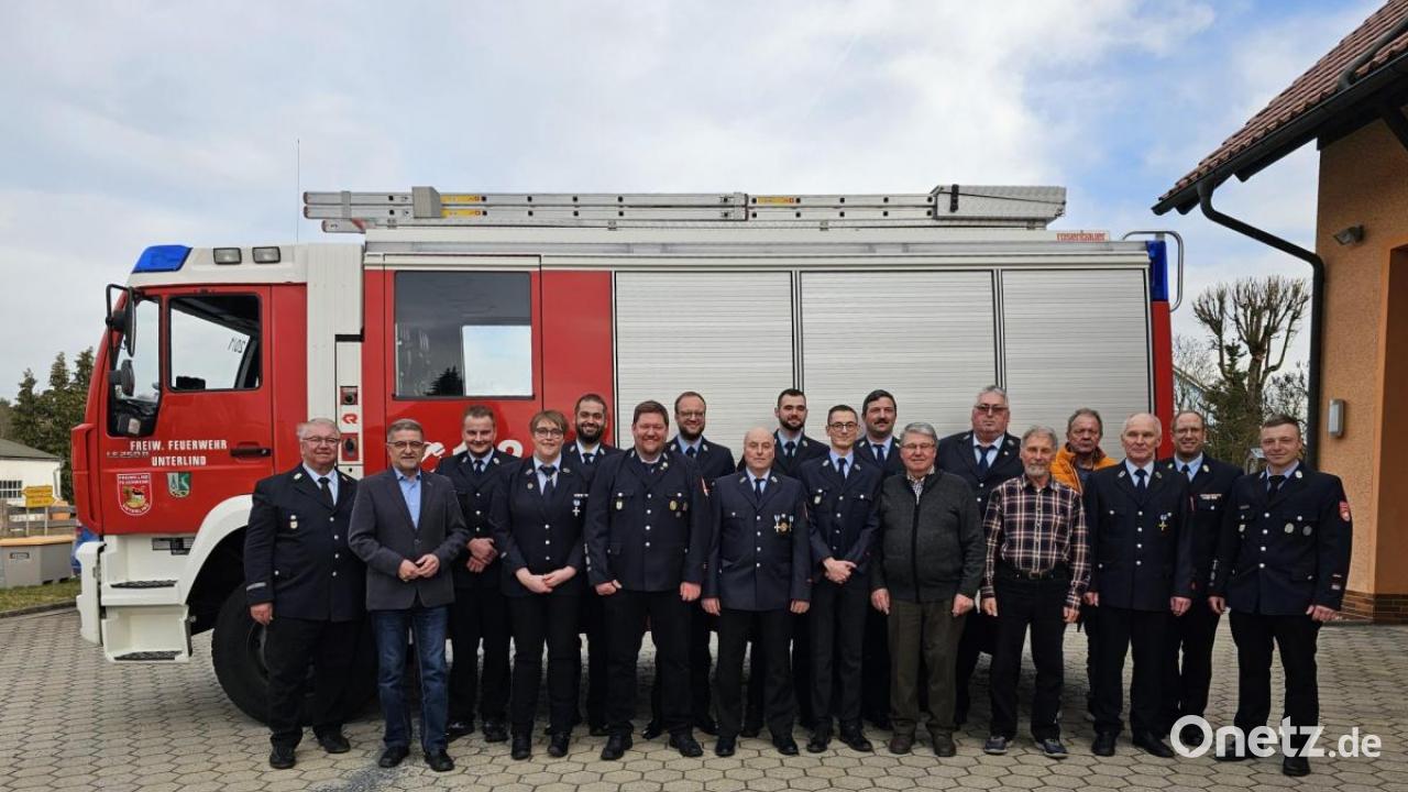 Feuerwehr Unterlind bei Mehlmeisel ehrt treue Aktive und Mitglieder | Onetz