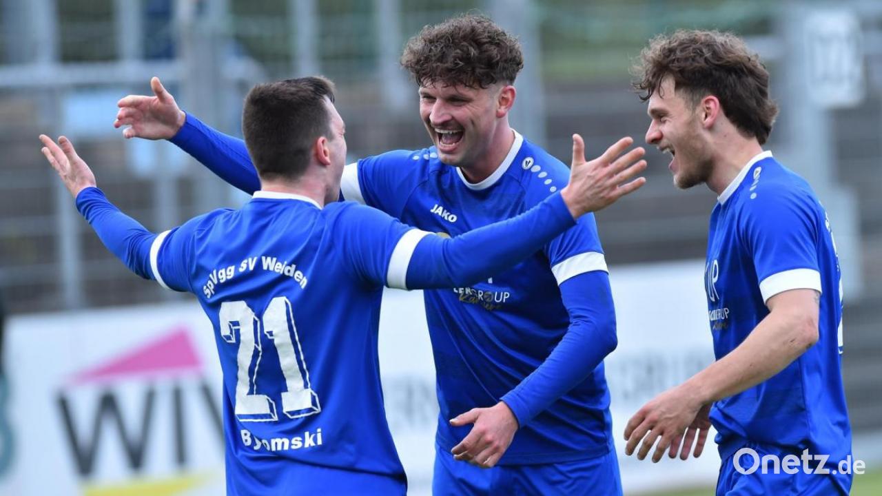 SpVgg SV Weiden ist Meister der Landesliga Mitte und kehrt in die Bayernliga zurück | Onetz