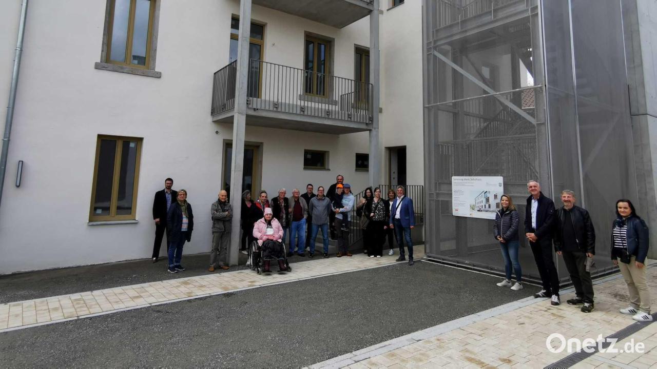 Besichtigung des generalsanierten ehemaligen Gästehauses am ...