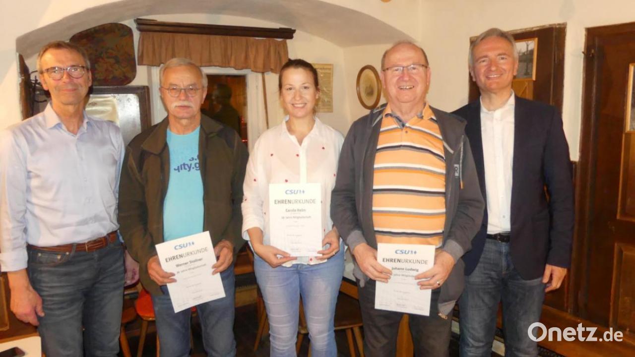 Dorferneuerung Thema bei Hauptversammlung der CSU Neukirchen | Onetz