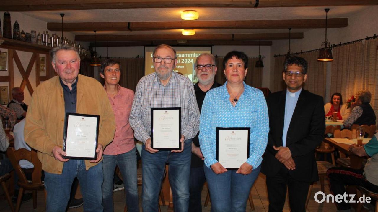 Kolpingsfamilie Friedenfels ehrt langjährige Mitglieder | Onetz