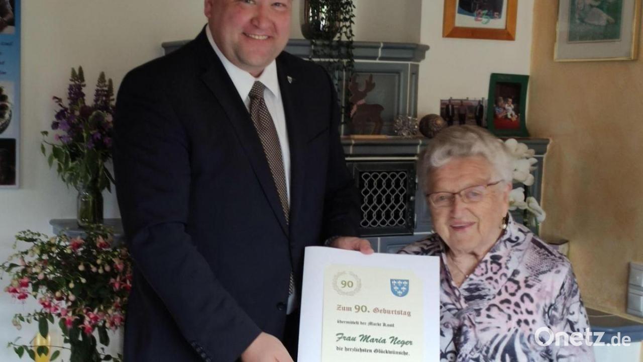 Maria Neger aus Utzenhofen feiert 90. Geburtstag | Onetz