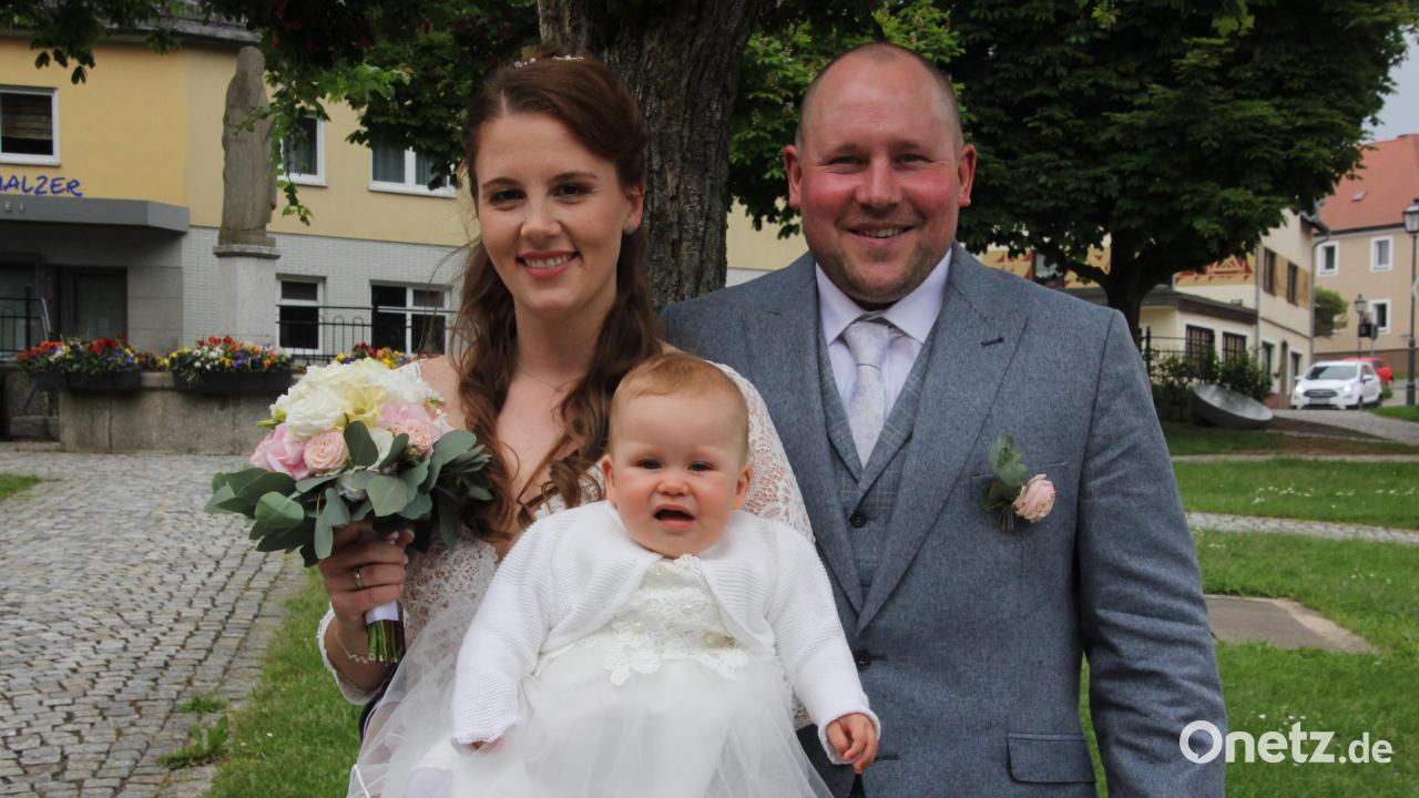 Melissa Schnurrer und Marcel Hofmann heiraten im Standesamt Waldsassen | Onetz