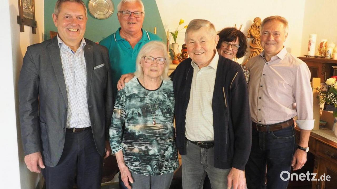 Seit 70 Jahren ein Ehepaar: Anna und Karl Fuchs feiern Gnadenhochzeit ...