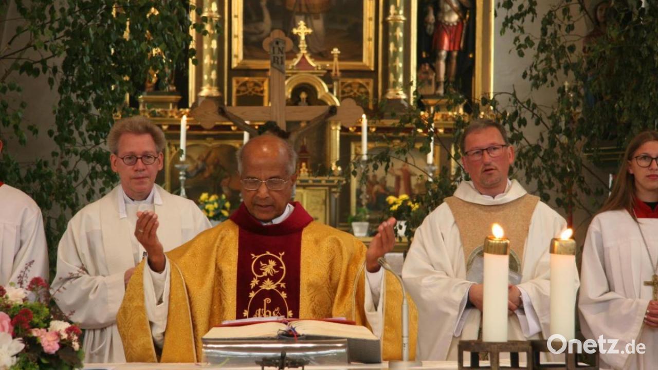 Gebenbach feiert mit seinem ehemaligen Pfarrer 60-jähriges Priesterjubiläum | Onetz