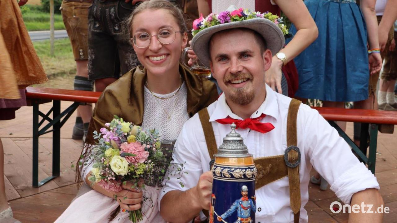 Maxl Schöner und Seline Schwemmer neues Oberkirwapaar in Weißenberg | Onetz