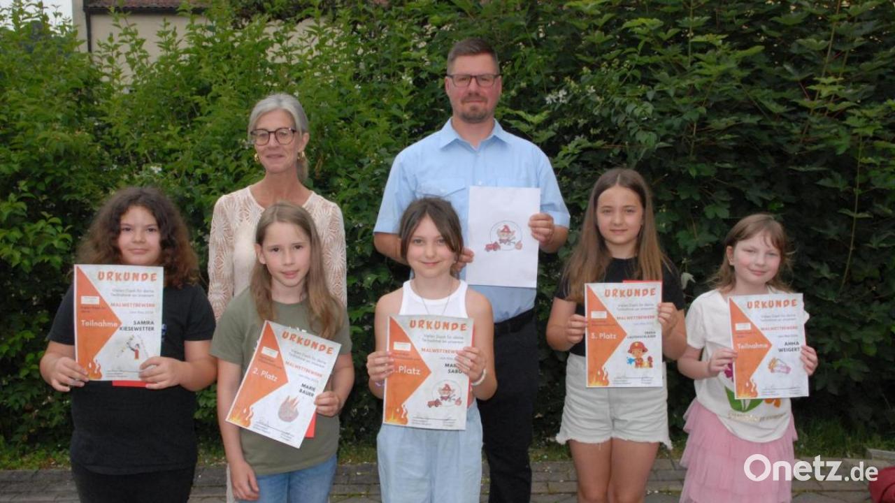 Schmidmühlener Löschzwerge bald mit eigenem Logo einsatzbereit | Onetz