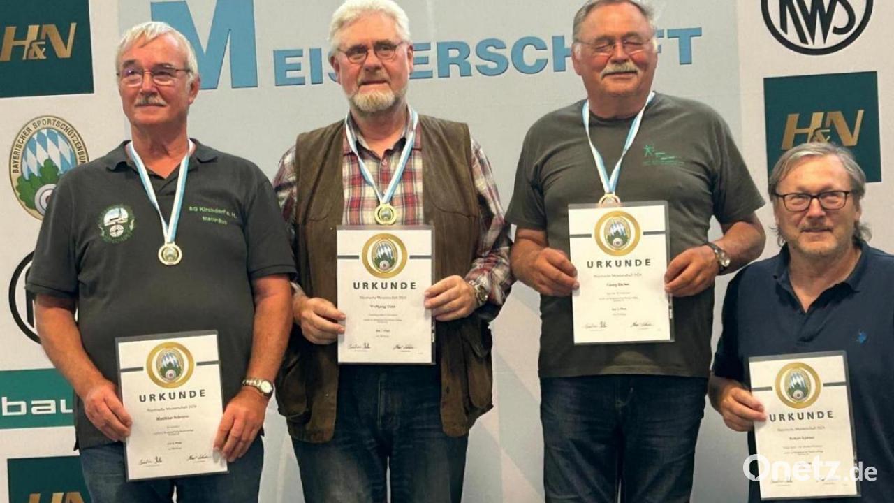 Schütze Georg Bächer aus Mitterteich holt zwei Mal Bronze | Onetz