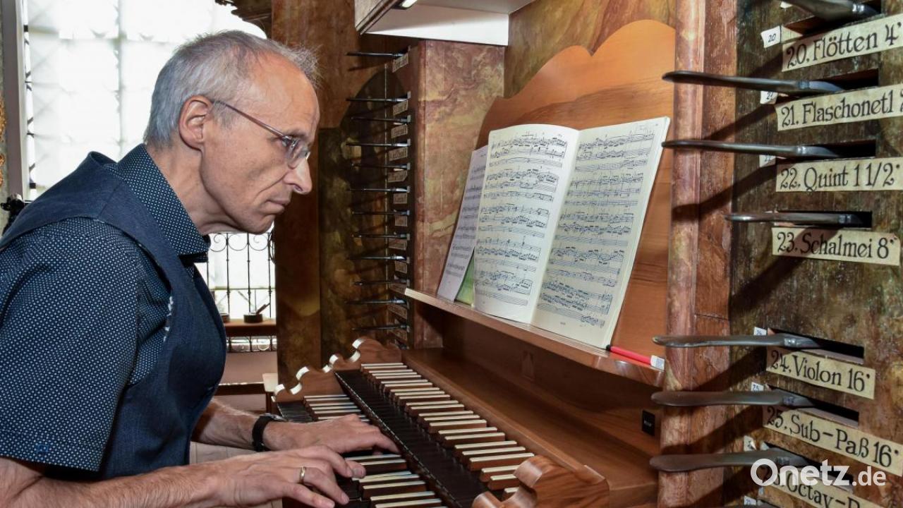 Rudolf Fischer zeigt bei der "Amberger Orgelmusik" sein ganzes Können | Onetz
