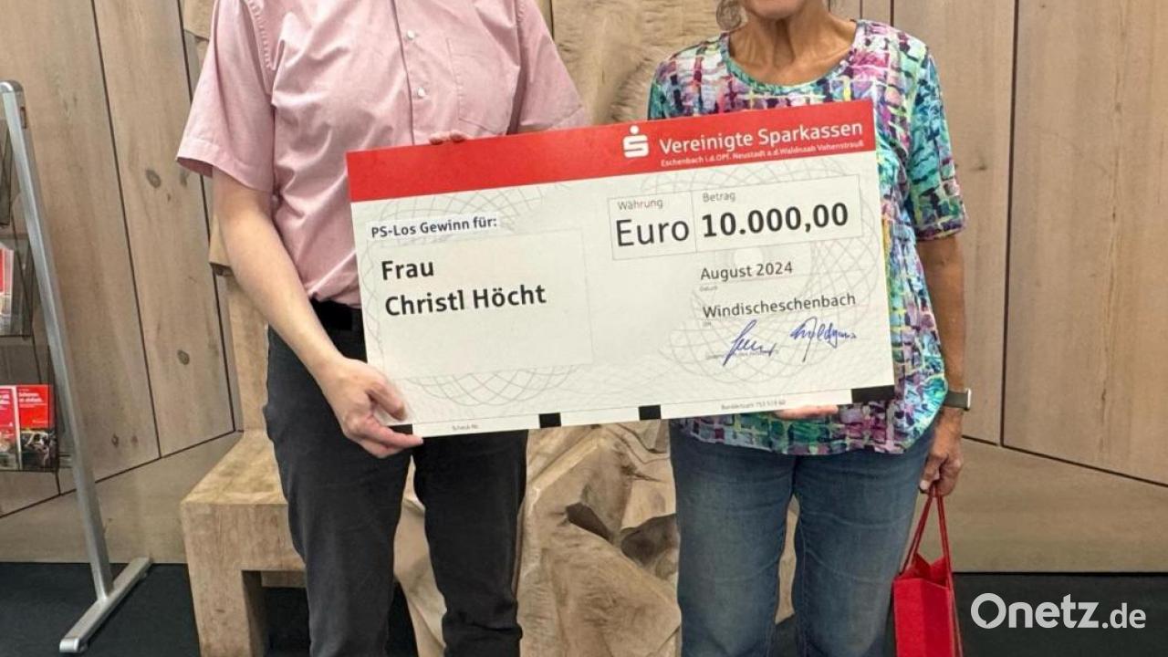 Sparerin aus Windischeschenbach gewinnt 10.000 Euro | Onetz