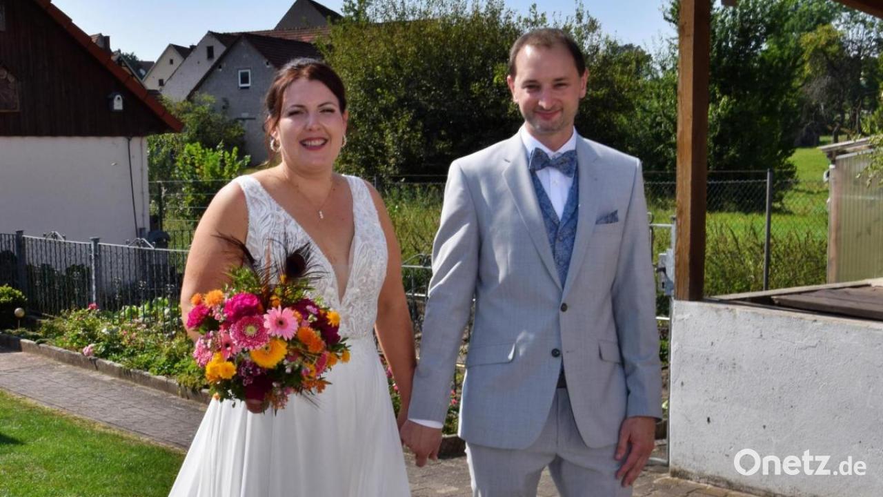 Traumwetter zur Traumhochzeit von Jasmin Seidel-Kreuzer und Stefan Seidel in Königstein | Onetz