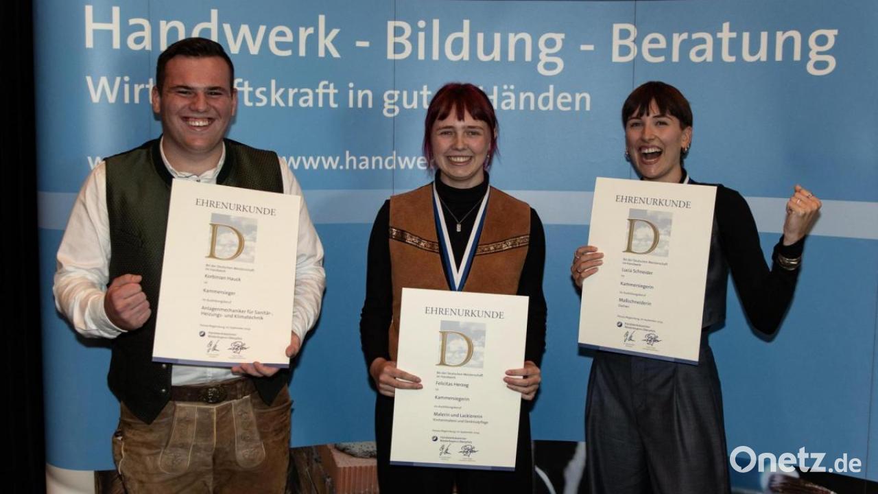 Handwerkskammer zeichnet beste Nachwuchshandwerker aus | Onetz