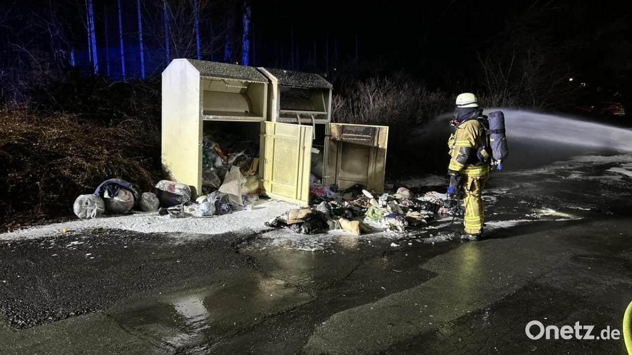 Container in Marktredwitz in Flammen | Onetz